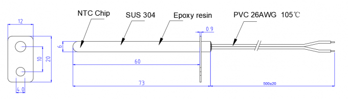 Pemeriksaan Suhu Epoxy NTC