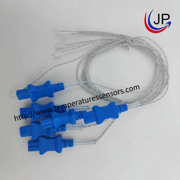 50k Ohm 3950K Termistor Perumahan Kabel XLPE Sensor Termistor NTC